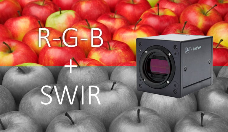 New JAI line scan camera provides simultaneous and separate imaging of R-G-B + short wave ...